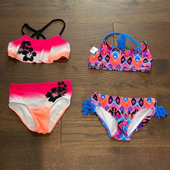 Justice | Swim | Justice And Target Girls Bikinis Size 66x | Poshmark